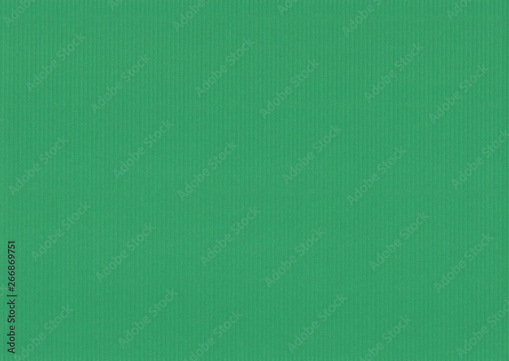 Corrugated colored cardboard green vintage color. Textural paper ...