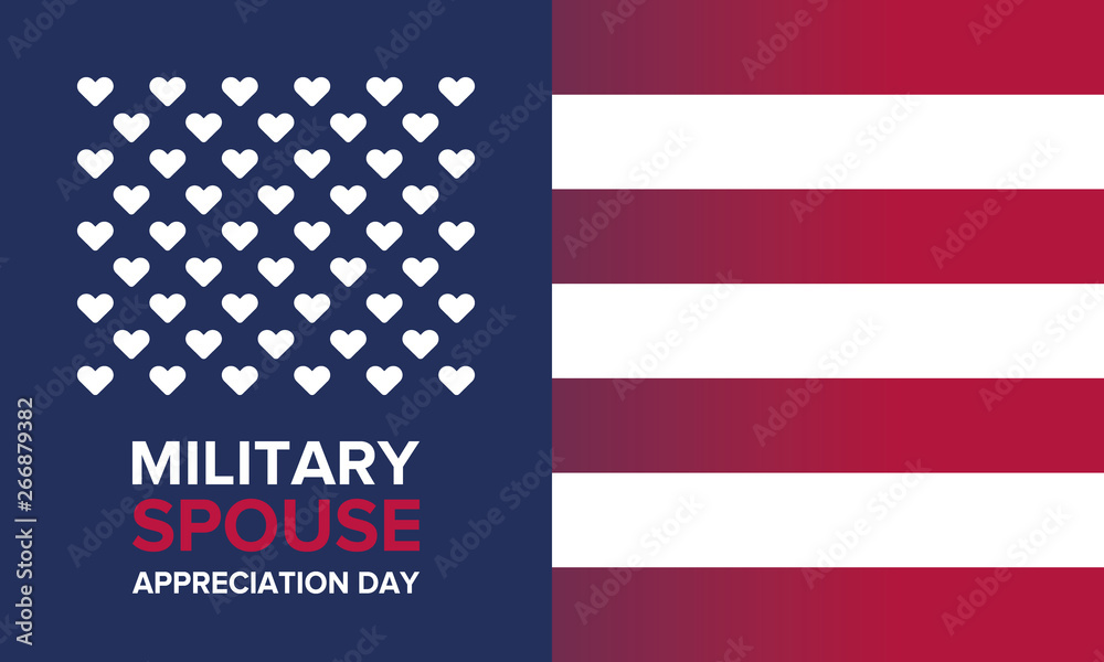 Military Spouse Appreciation Day. Celebrated in the United States ...