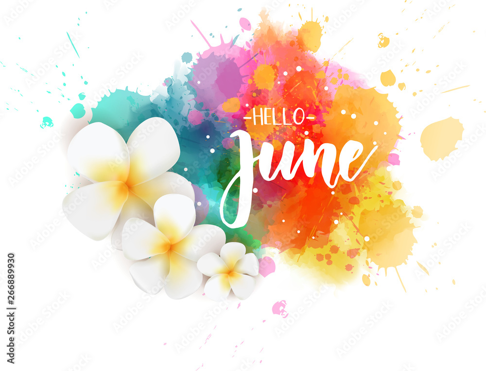 June Summer Background