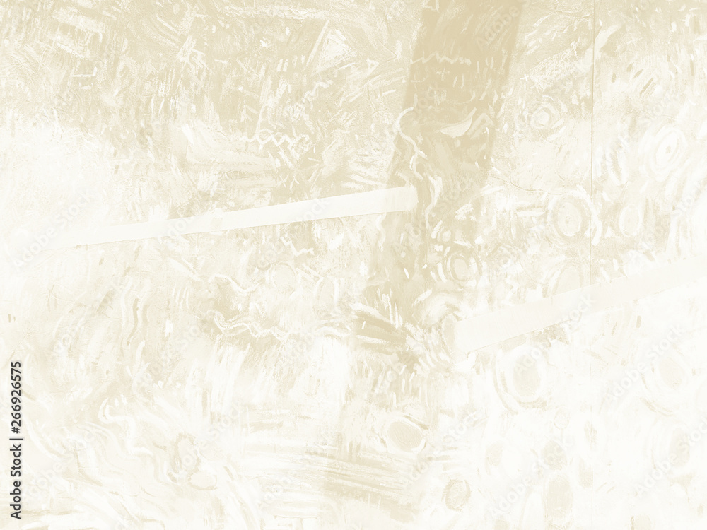 Mustard pencil background with white paper texture. Abstract cream hand ...