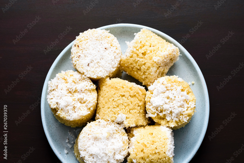 Puttu, or pittu, is a breakfast dish in Sri Lanka, Singapore, Indian ...