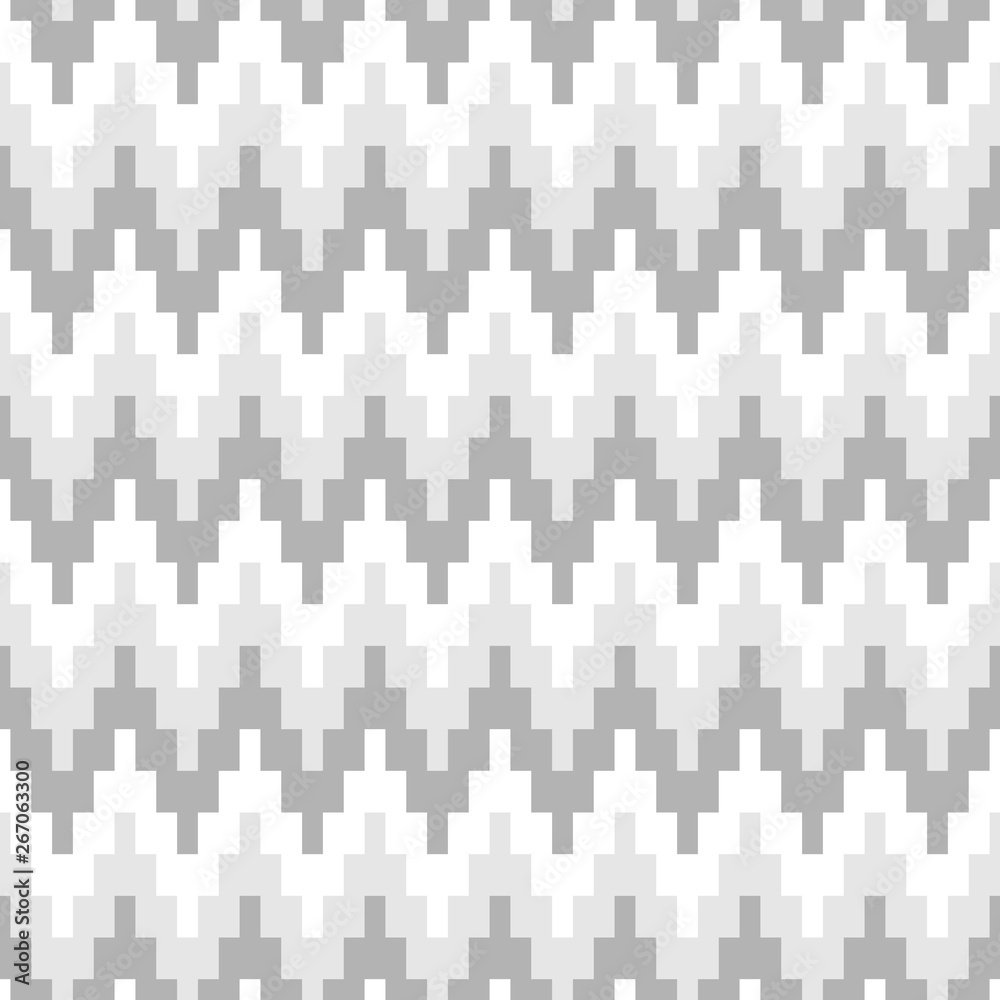 Ethnic background with ikat style texture. Monochrome art deco ziggurat ...