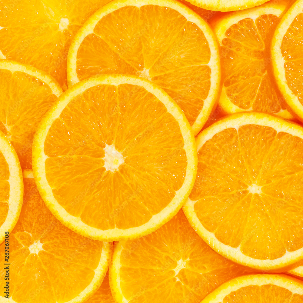 Square Orange Fruit