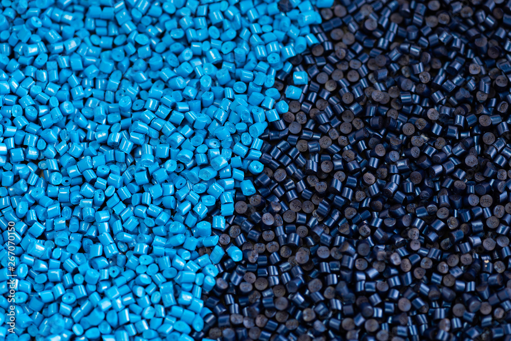 Pattern of light blue and dark blue polymers Stock Photo | Adobe Stock