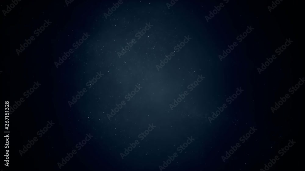 Flickering Particles, random motion of particles.On beatiful relaxing ...