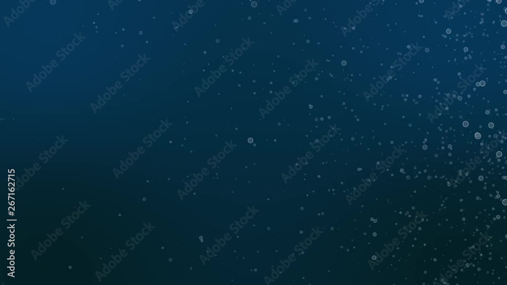 3D animation of a different oxygen rising upwards and expanding. vídeo ...