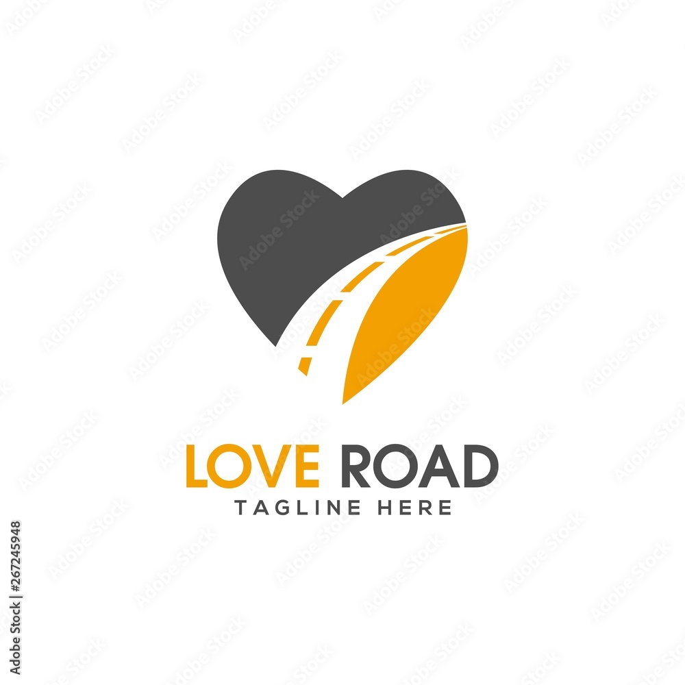 road logo vector design Stock Vector | Adobe Stock