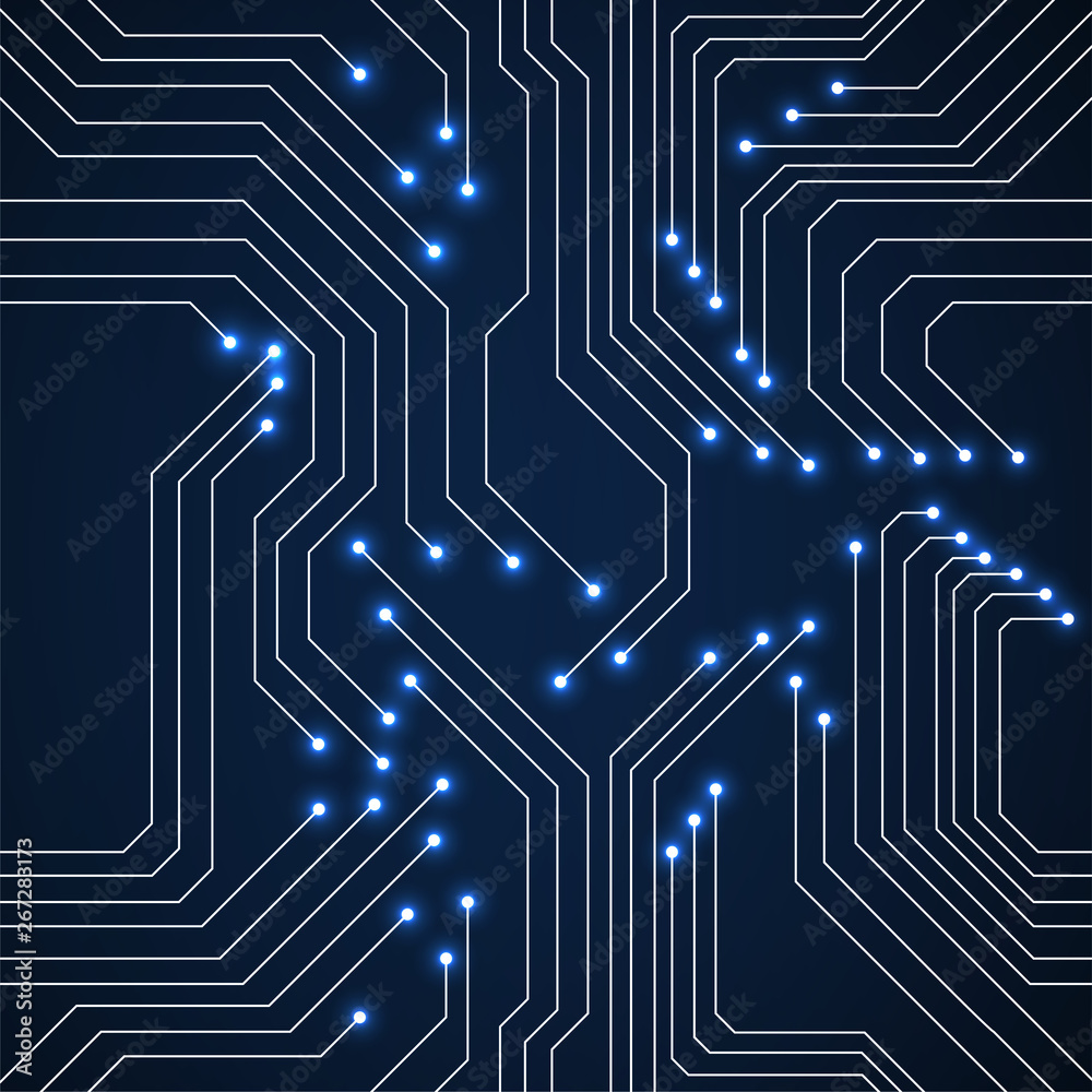 Circuit Pattern Background