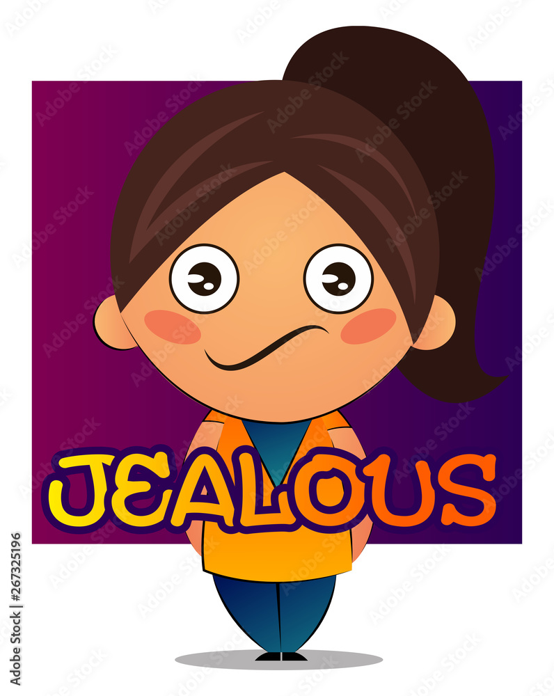 Jealous Clip Art