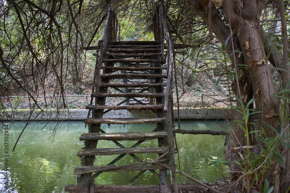 Rodini Park - historic park along a waterway with beautiful shaded ...