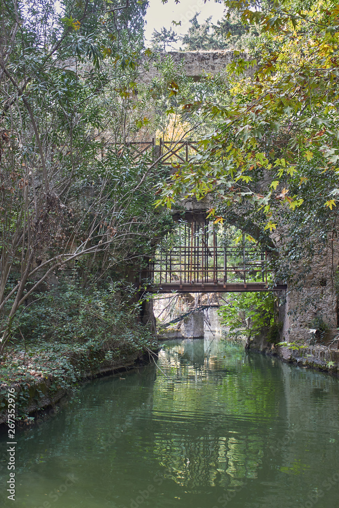 Rodini Park - historic park along a waterway with beautiful shaded ...