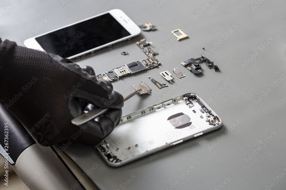smartphone repair Stock Photo | Adobe Stock