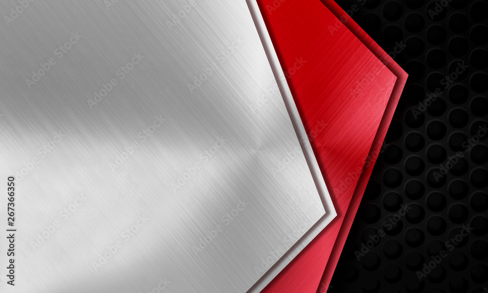 Modern metal framing background template Stock Illustration | Adobe Stock