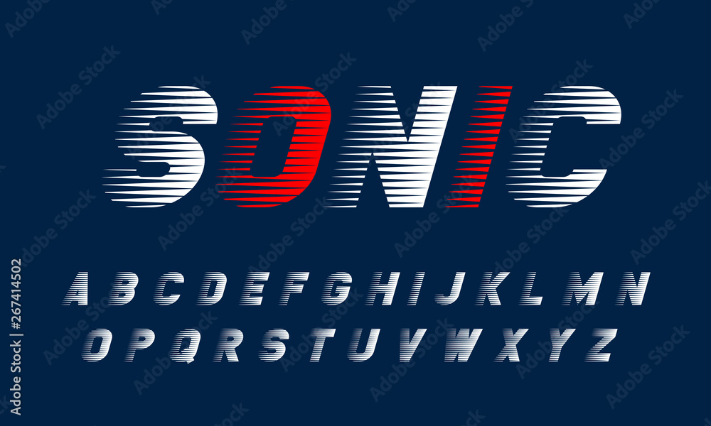 Sonic Hedgehog Font