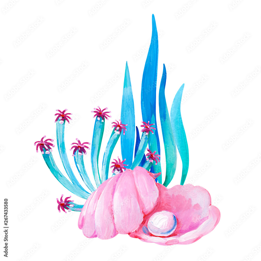 Pink Shell Clipart