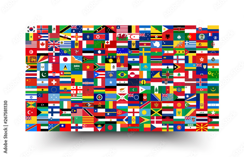 All World Flags Wallpaper