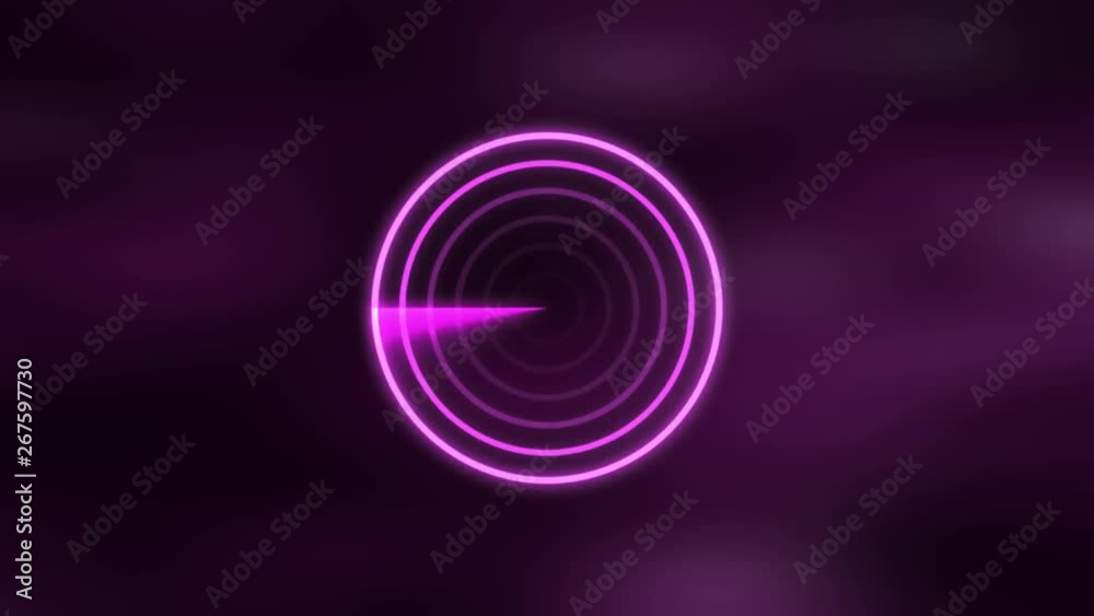 Radar screen background animation, tech display. Backdrop loop of ...