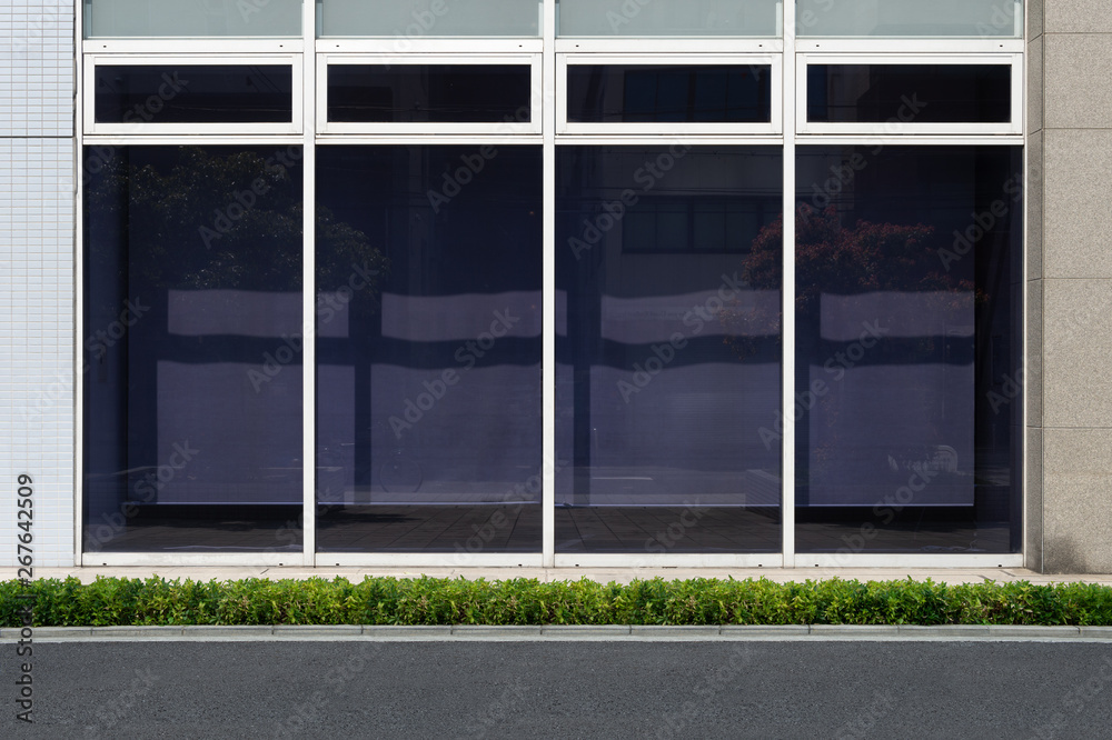 Shop Boutique Store Front with Big Window and Place for Name Stock ...