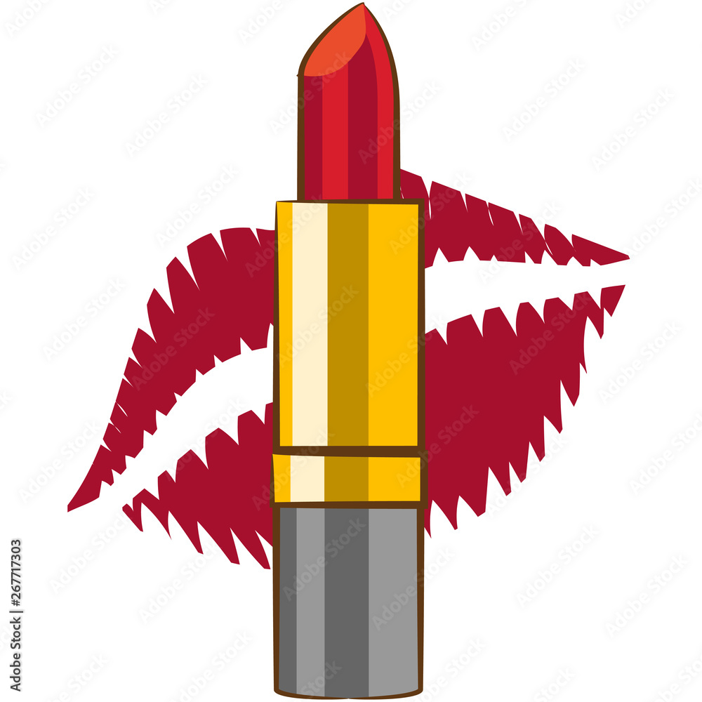 Lipstick Illustration