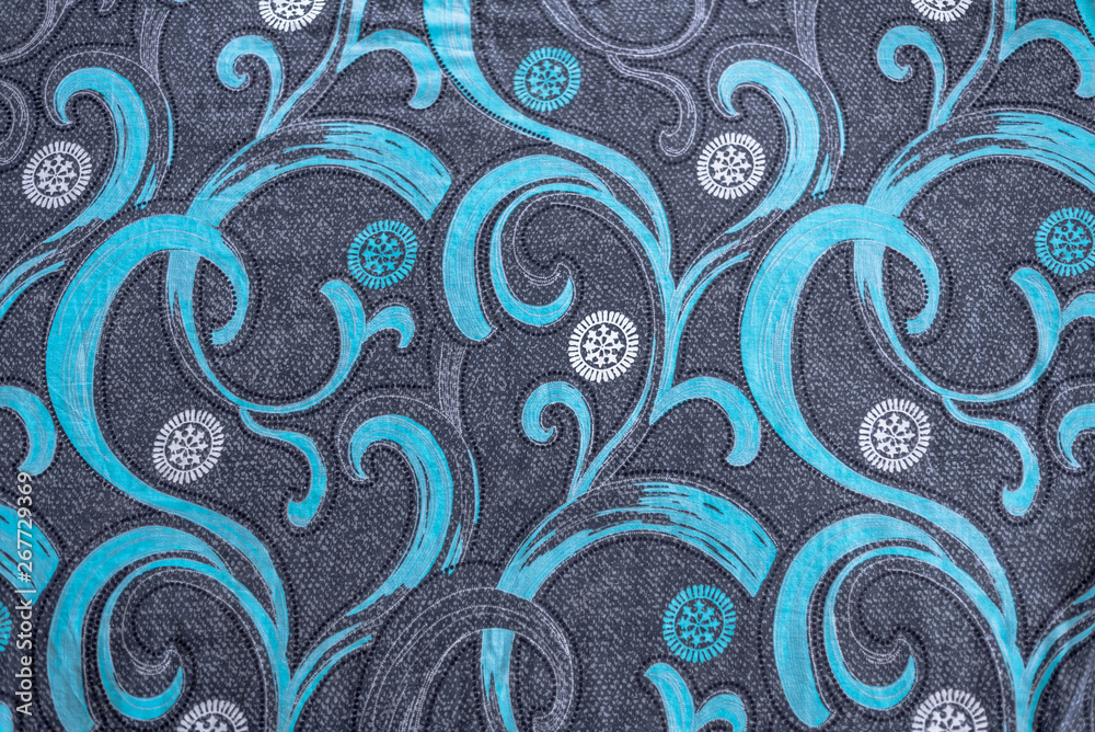 dark background with white and blue pattern Stock Photo | Adobe Stock