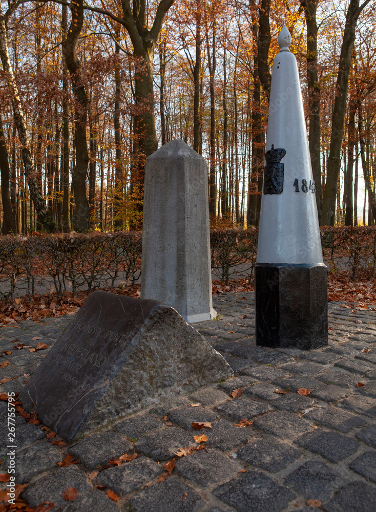 Vaals Netherlands border of 3 countries Belgium Netherlands Germany ...