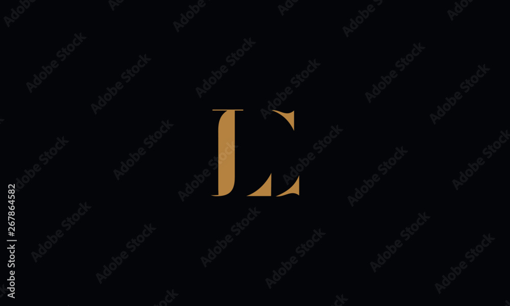 LC logo design template vector illustration Stock Vector | Adobe Stock