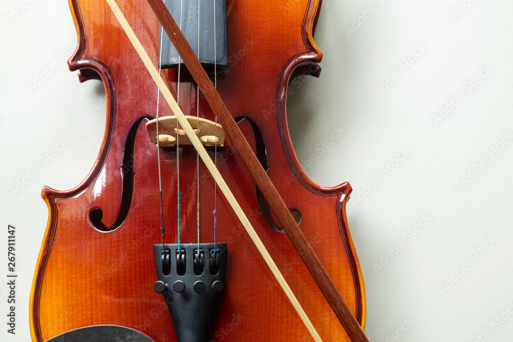 Violin Classic String Music iNstrument on iSolated White Background ...