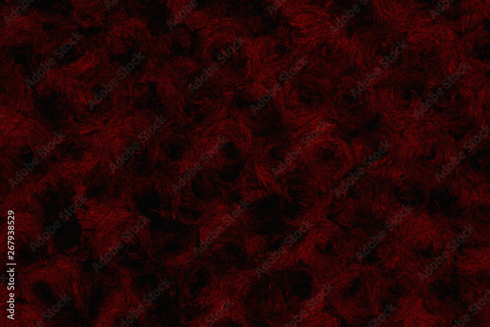 Black and red rose textured plush fabric background Stock Photo | Adobe ...