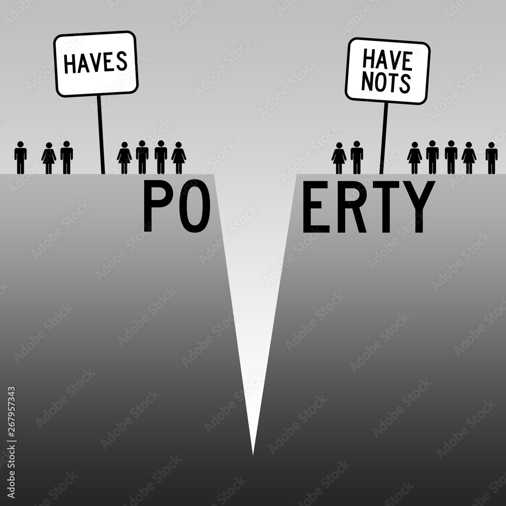 poverty Stock Illustration | Adobe Stock