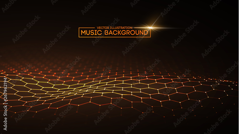 Music abstract background blue. Equalizer for music, showing sound ... Music abstract background blue. Equalizer for music, showing sound ...