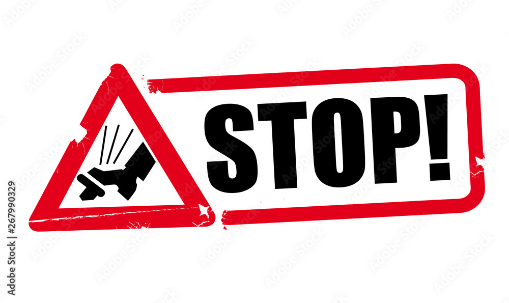 Stempel STOP Stock ベクター | Adobe Stock