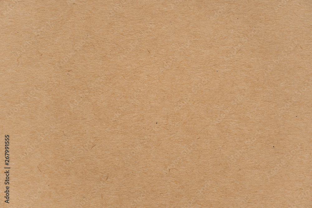 Abstract brown recycled paper texture background or backdrop. Empty old ...