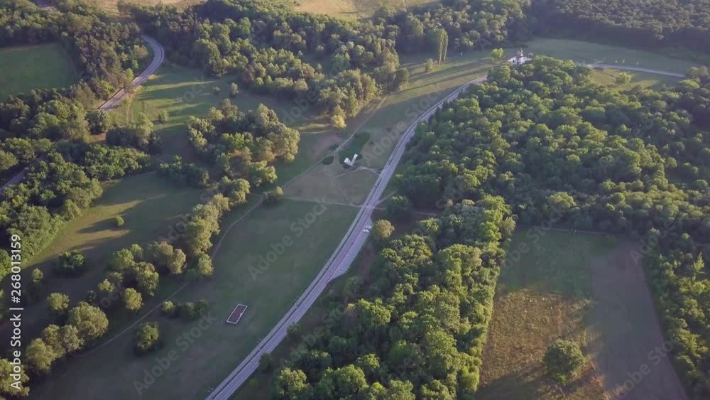 Vidéo Stock World War II Memorial Park Sumarice, Kragujevac, Serbia The ...