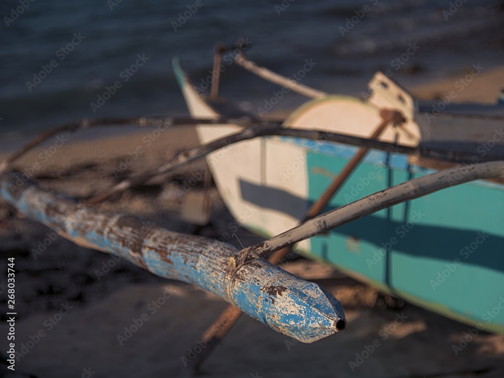 Filipino boat Stock Photo | Adobe Stock