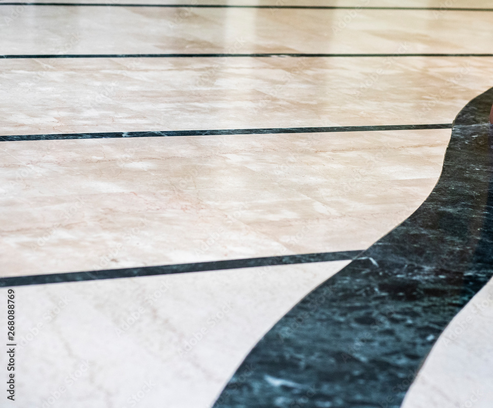 Suelo granito con líneas y sombras Stock Photo | Adobe Stock
