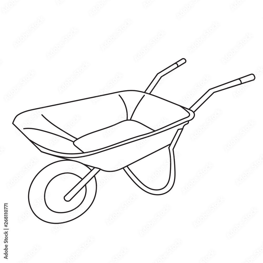 Wheelbarrow Drawing