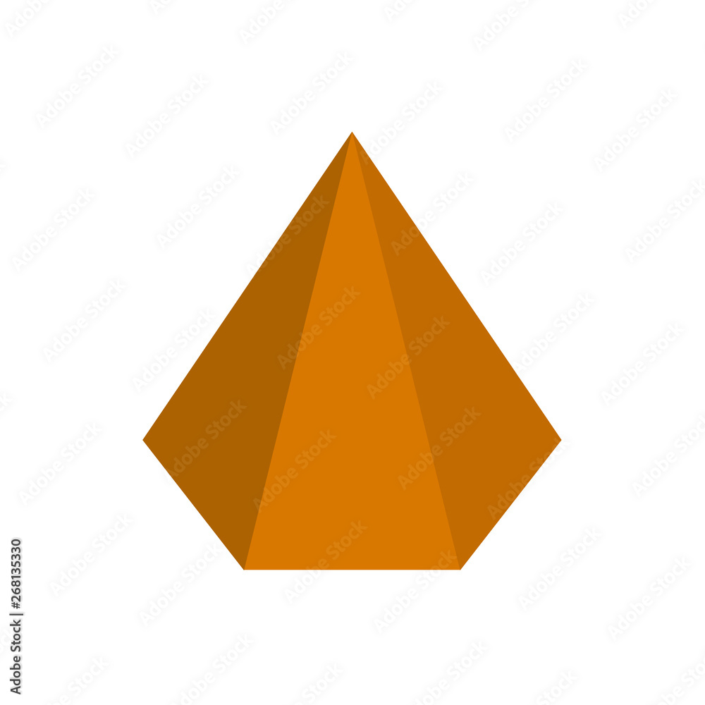 3d Pyramid Shapes Clipart Images