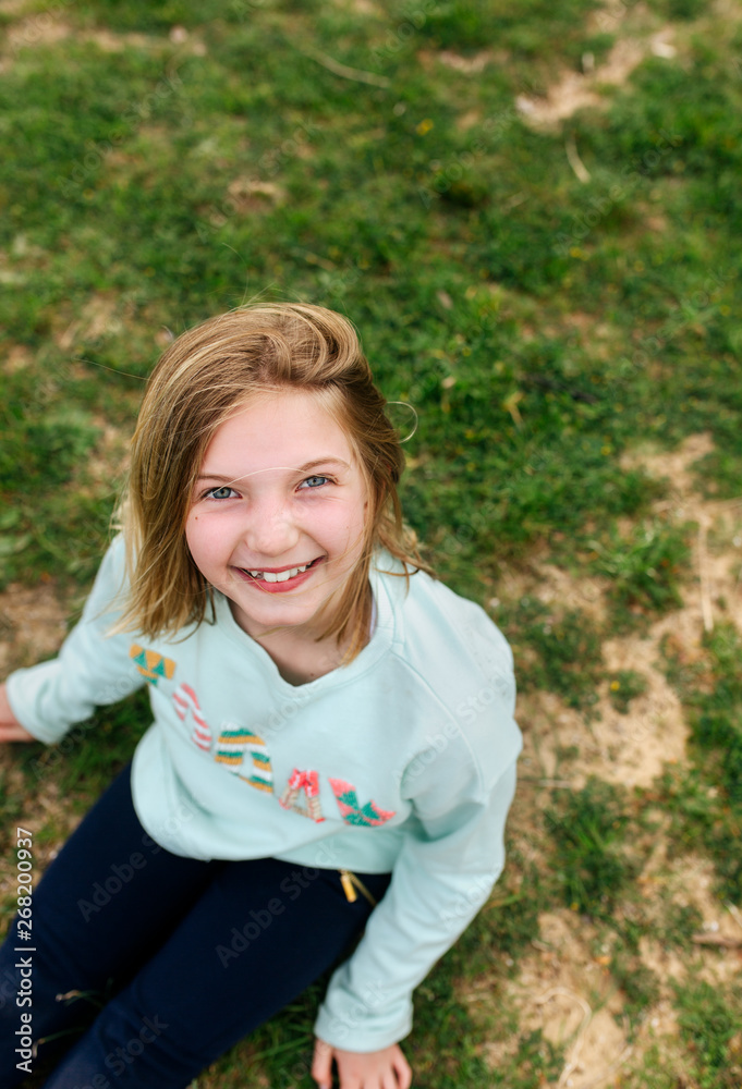 Little girl portrait Stock Photo | Adobe Stock
