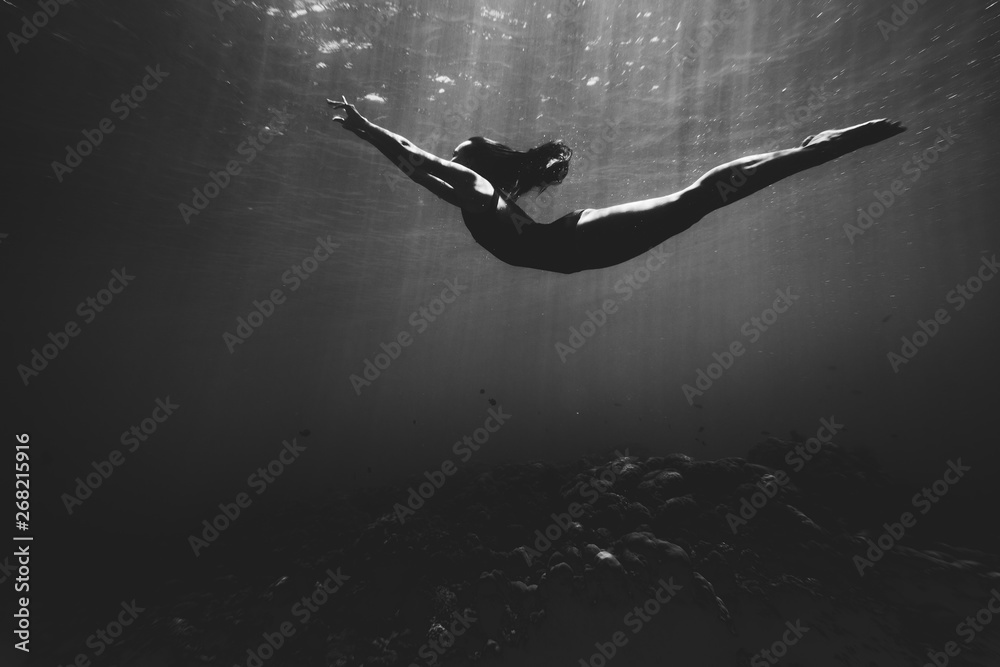 Underwater art Stock Photo | Adobe Stock