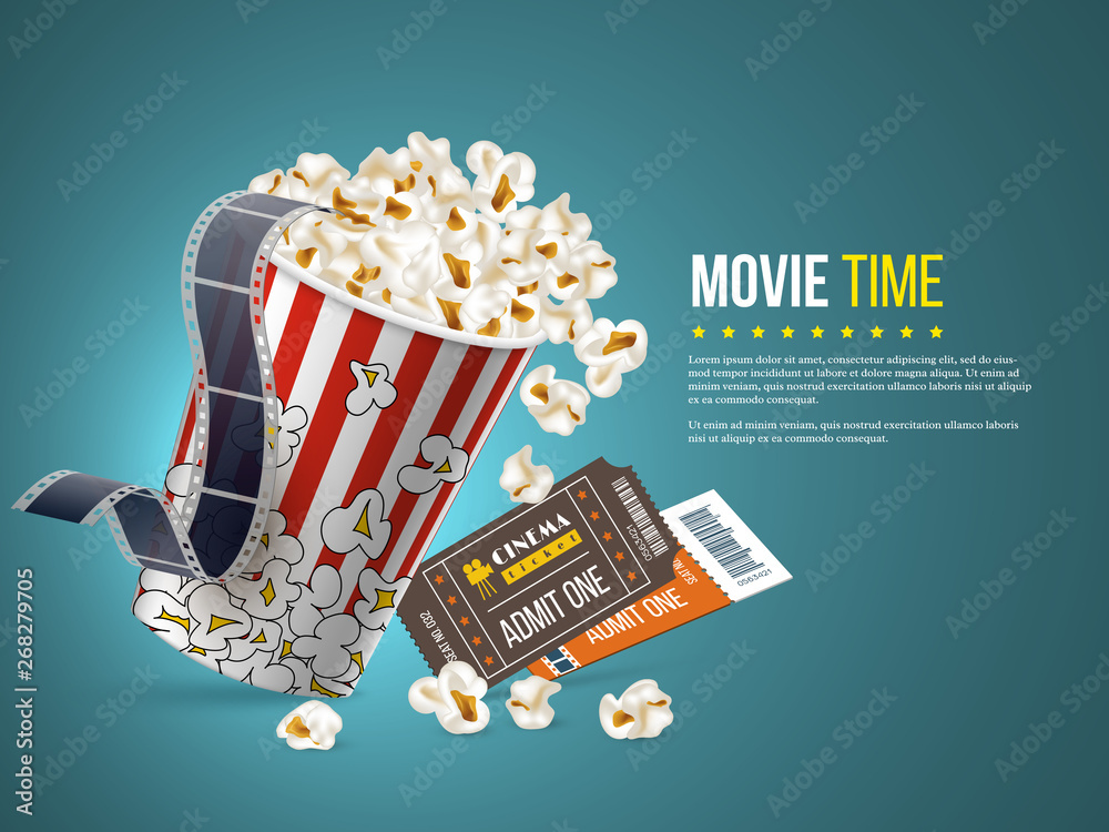 Movie Theater Popcorn Posters