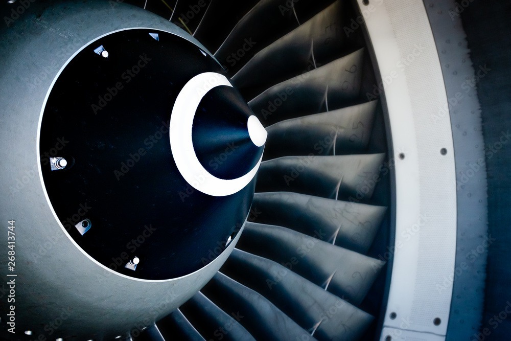 Airbus Jet engine Stock Photo | Adobe Stock
