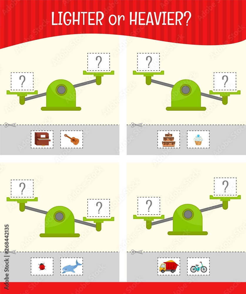 Matching children educational game. Activity for pre sсhool years kids ...