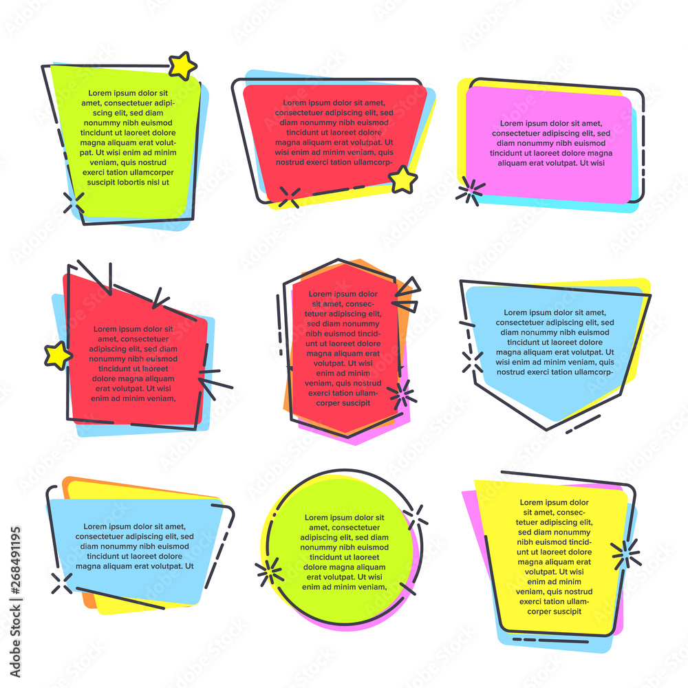 Mention Quotation Template In Frame Quotes Vector. Creative Innovative ...