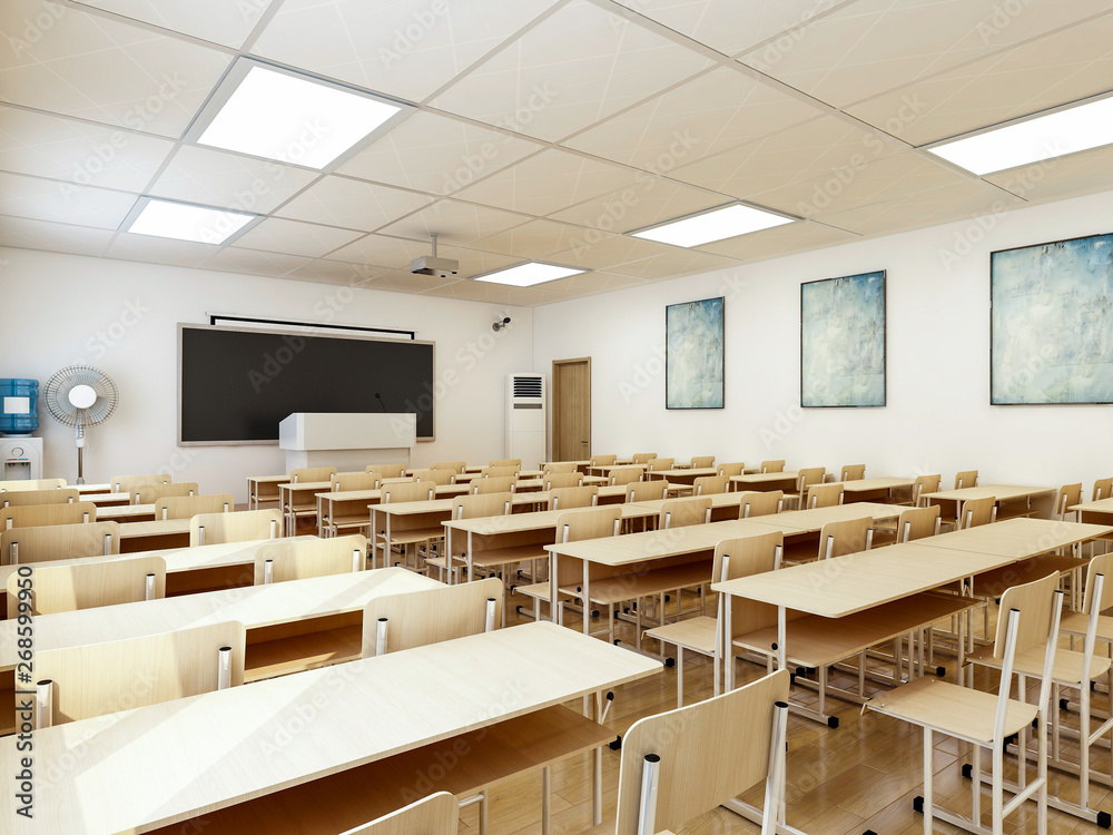 Modern High School Classroom Designs