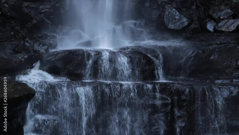 Belmore Falls Close Up - Base of Water Fall Stock Video | Adobe Stock