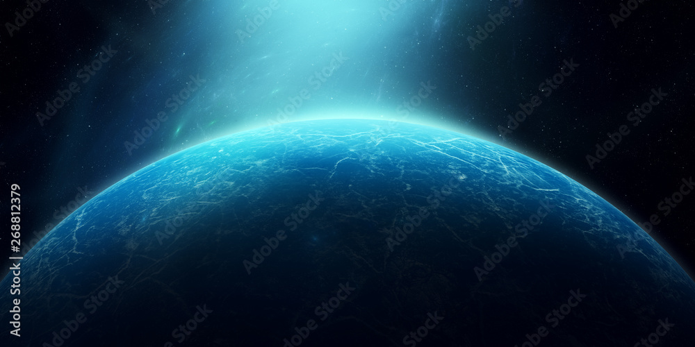 Sci Fi Cities On Ice Planets