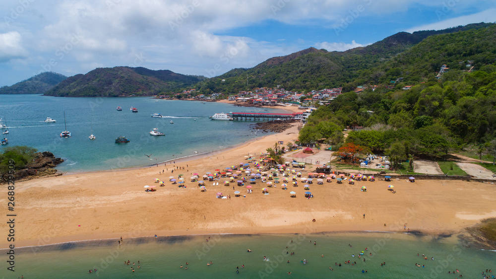 Taboga Island , also known as the island of Flowers, is a volcanic ...