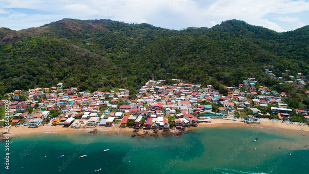 Taboga Island , also known as the island of Flowers, is a volcanic ...