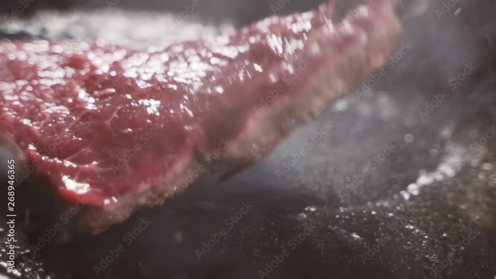 Restaurant food concept. Delicious healthy hearty meal close up. We ...