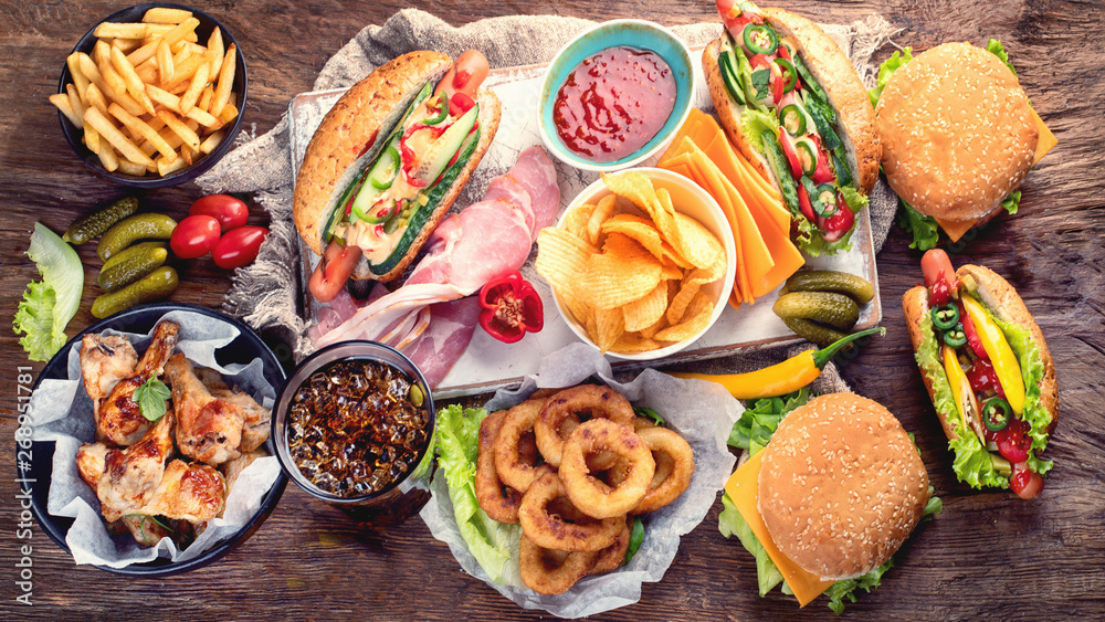 American Fast Food Restaurants